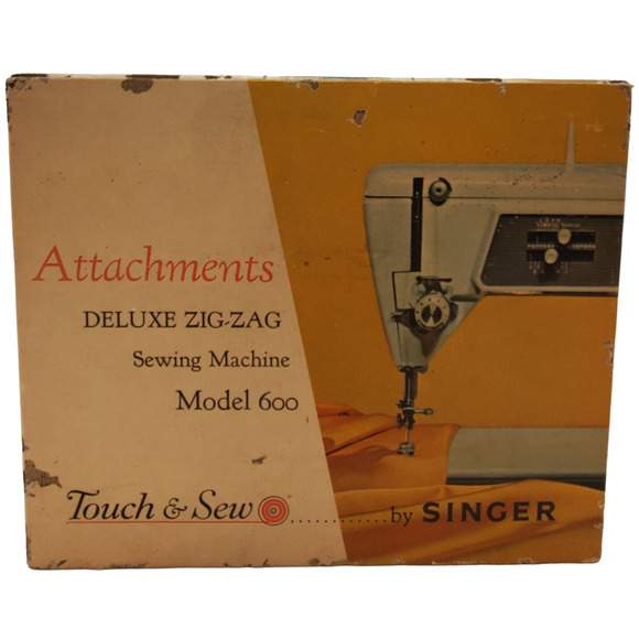 Singer | Other | Singer Model 60 61818 Attachments Deluxe Zig Zag Touch ...